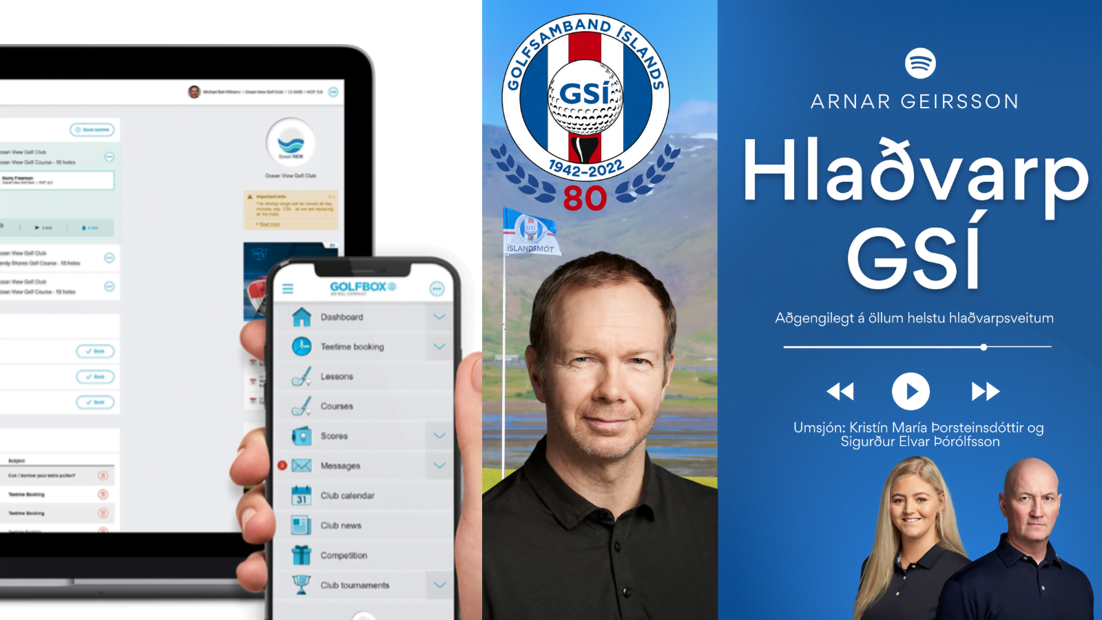 Hlaðvarp GSÍ - Arnar Geirsson - Golfsamband Íslands
