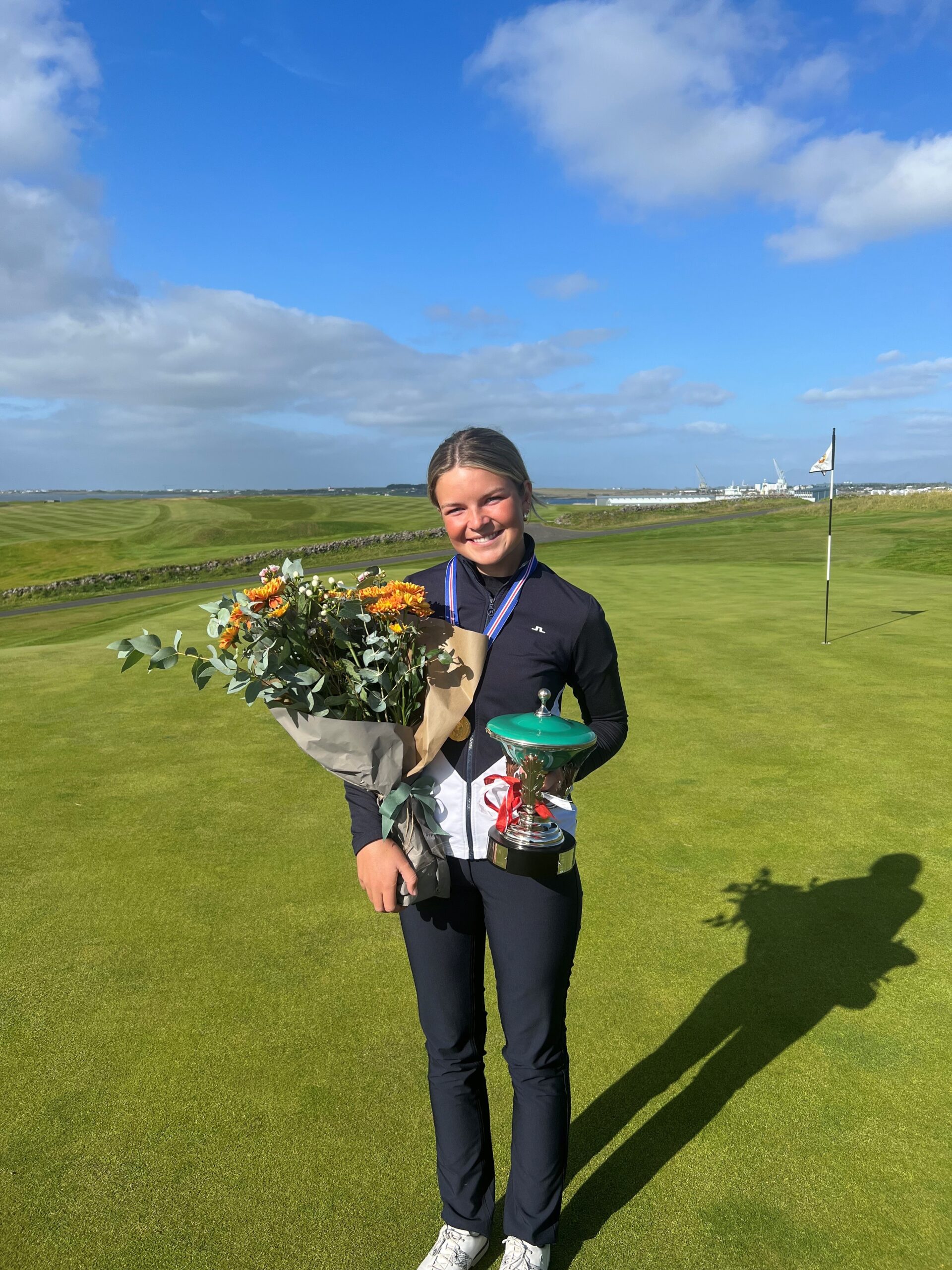 Hulda Clara og Kristján Þór fögnuðu sigri í Hvaleyrarbikarnum ...